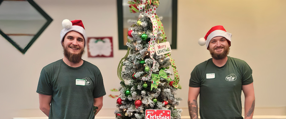 Adopting a Christmas Tree at J.D. McCarty Center - Little Guys Movers